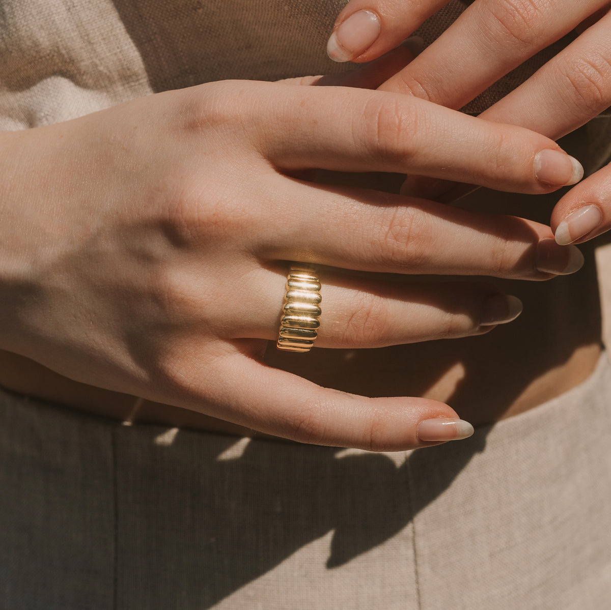 Celeste Eclair Ring – The Golden Hour SF
